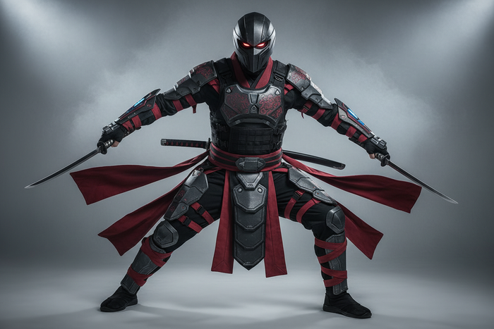 Modern Ninja Cosplay Guide: Armor, Outfit & Color Coordination Tutorial ...